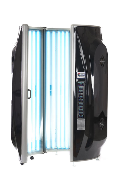 stand up tanning bed time