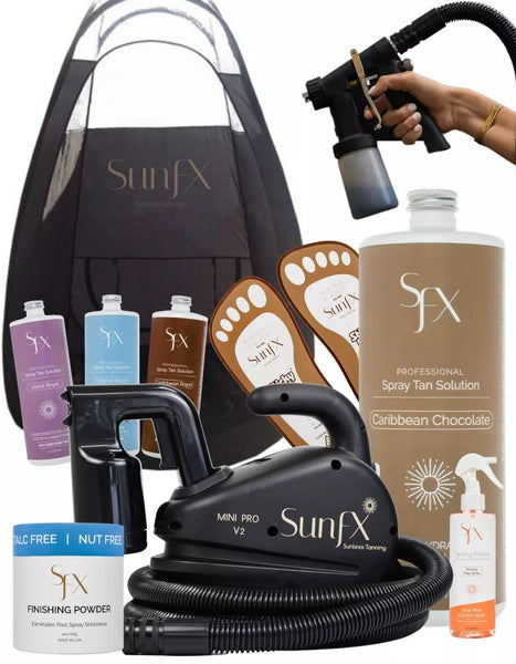 SunFx Mobile Spray Tan Package – Pro Mini V2 – Spray & Sun