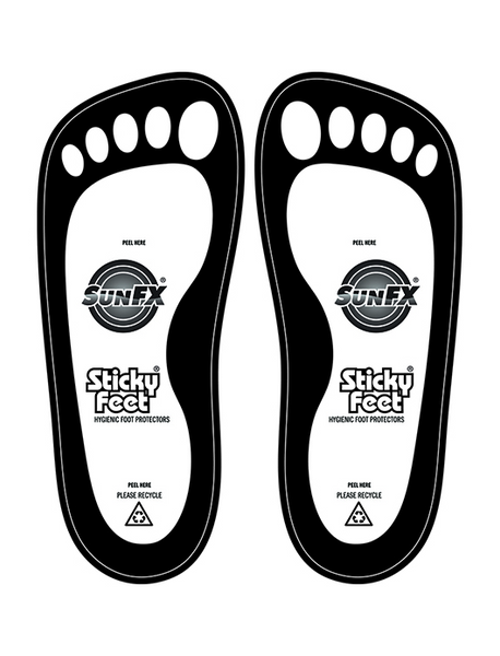 SunFX Sticky Feet 100 pairs – Spray & Sun